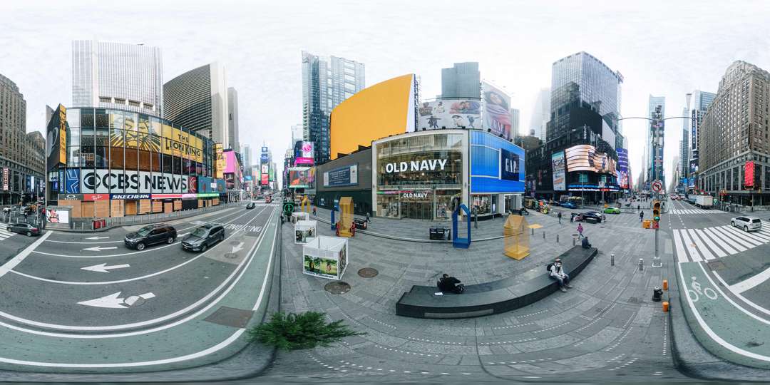 SceneVR: Visión 360 grados del Times Square